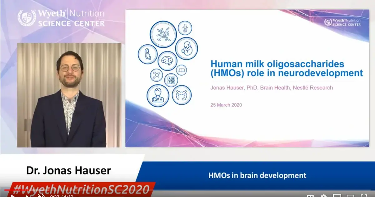 Human milk oligosaccharides (HMOs) role in neurodevelopment - Dr. Jonas Hauser | Wyeth Nutrition ...